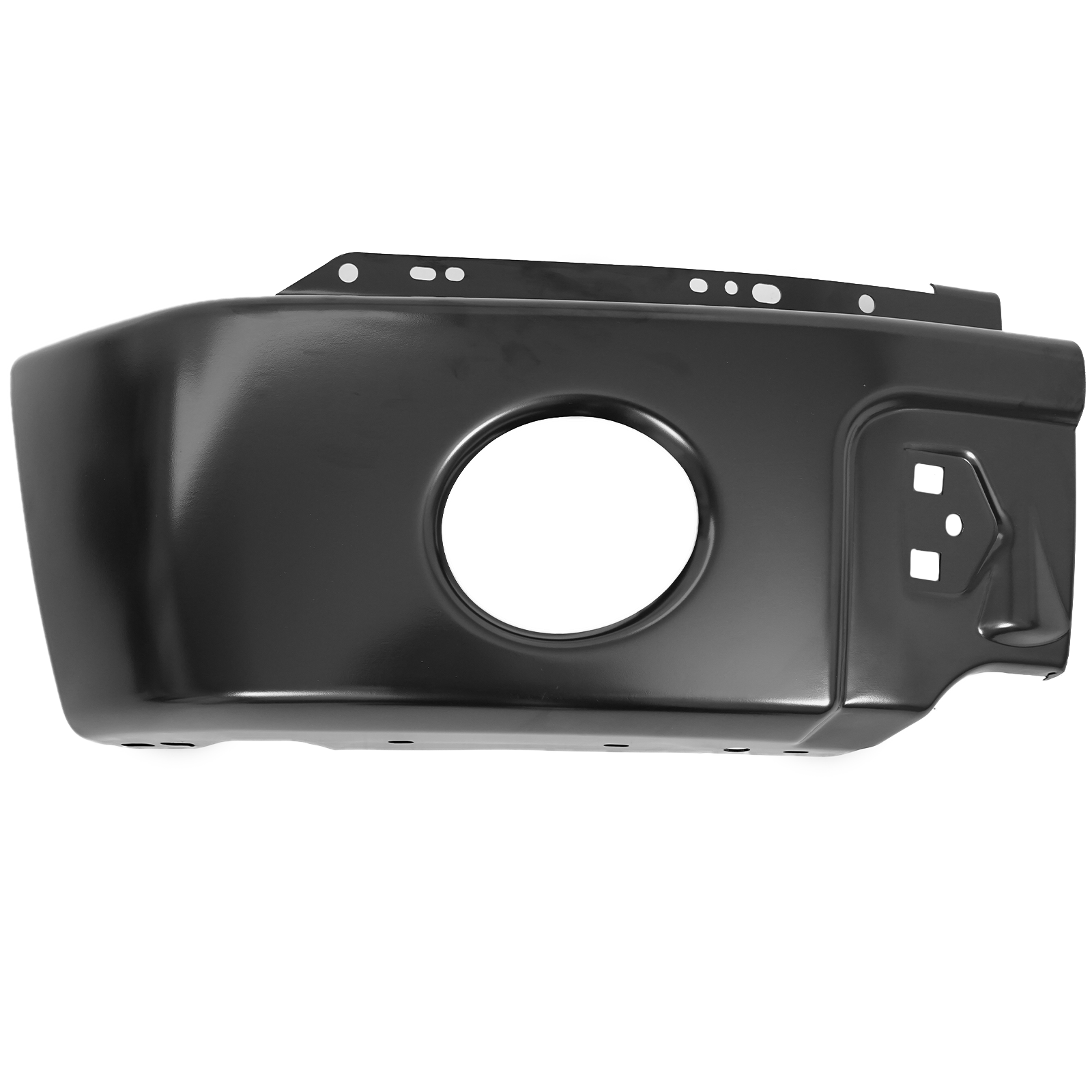 Ford F-150 Black Steel Front Bumper Face Bar w/ Fog Lights 2009–2014 ...