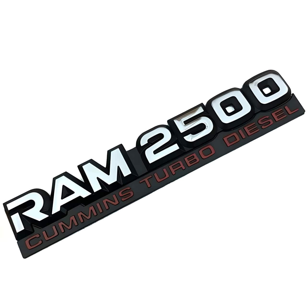 Dodge RAM 2500 Emblems Cummins Turbo Diesel Rear Sticker – AFA-Motors