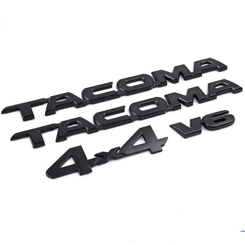 Toyota Tacoma TRD Pro Emblem kit - Tacoma V6 4x4 Emblems – AFA-Motors