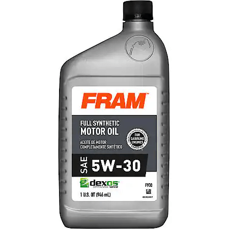 FRAM Full Synthetic 5W-30 Motor Oil: 1 Quart – AFA-Motors