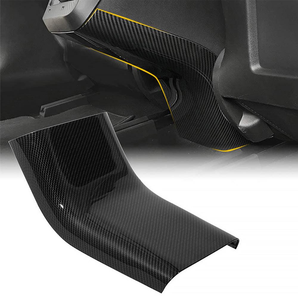 Real Carbon Fiber Rear Kickproof Decorative Frame For Tesla Model 3/ Y ...