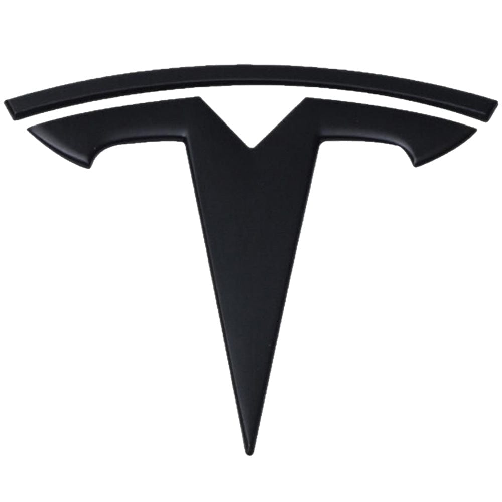 Tesla Model Y Front Hood Emblem Matte Black Frunk T Badge Upgrade – AFA ...