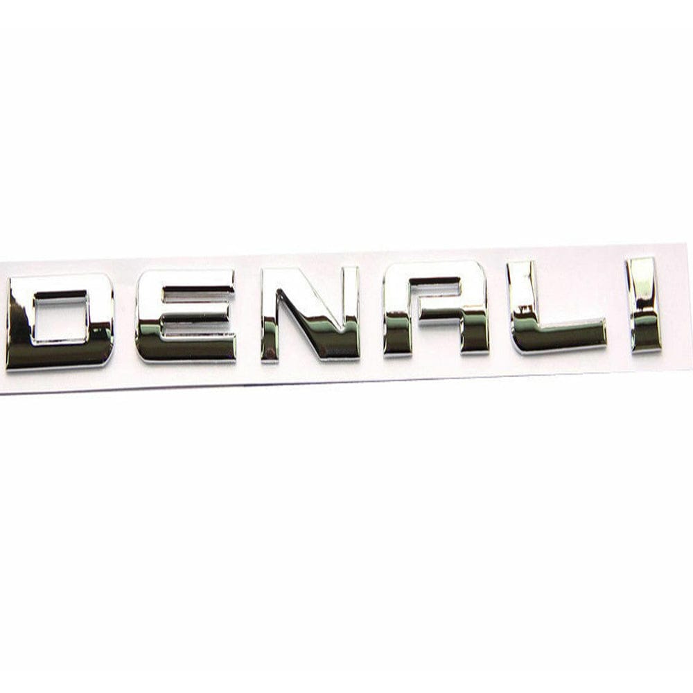 GMC Denali Emblem kit Letter Chrome 20930232 – AFA-Motors