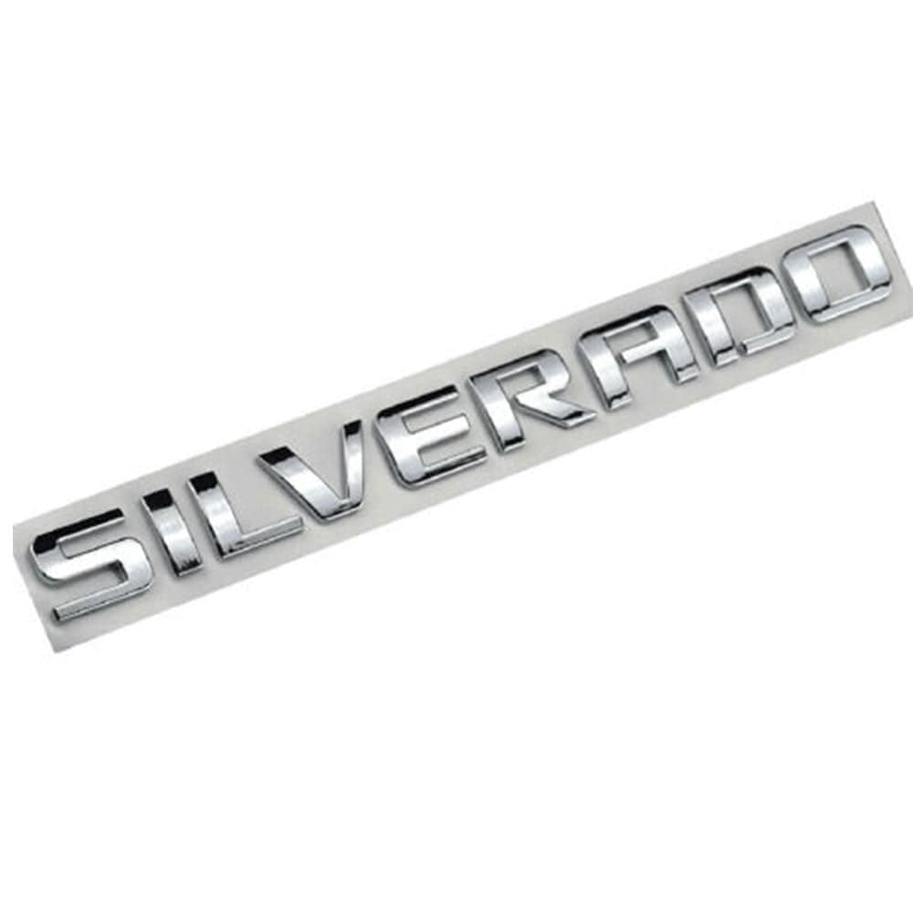 Chevrolet Silverado Emblem - Silverado Letter Chrome 15129652 – AFA-Motors