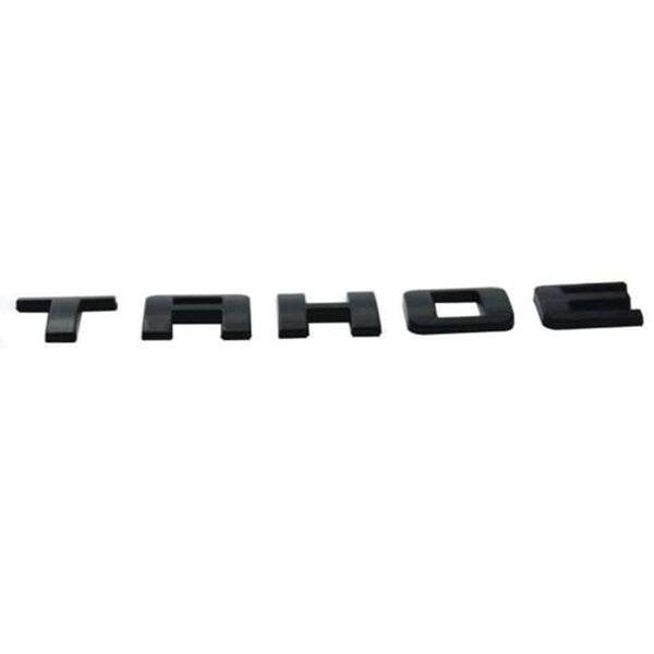 Chevrolet TAHOE Emblem Letter Matte Black 15825693 – AFA-Motors