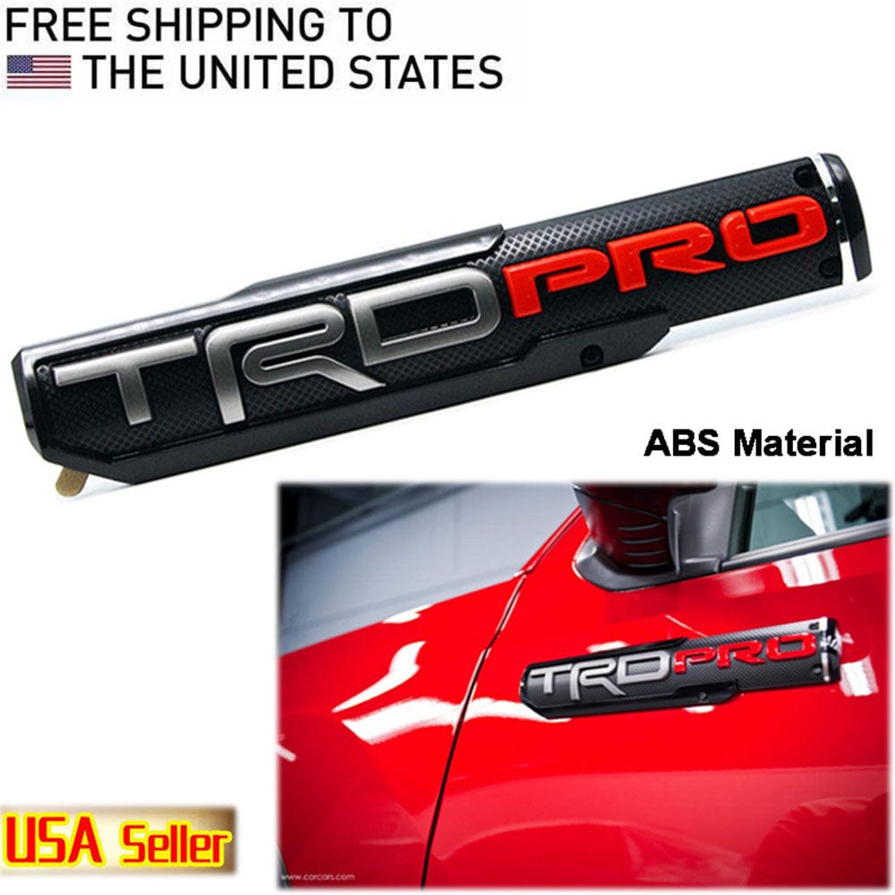 TRD PRO Door Emblem Badge - Toyota Tacoma Sticker Decal Accessory – AFA ...