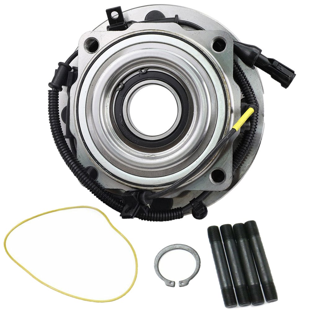Pair Front Wheel Hub and Bearing for Ford F250 F350 F450 F550 w/ABS 4W ...