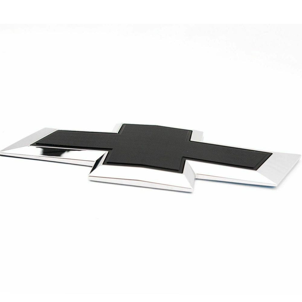 Chevrolet Silverado 1500 Black Front Grille Bowtie Emblem 23236301 ...