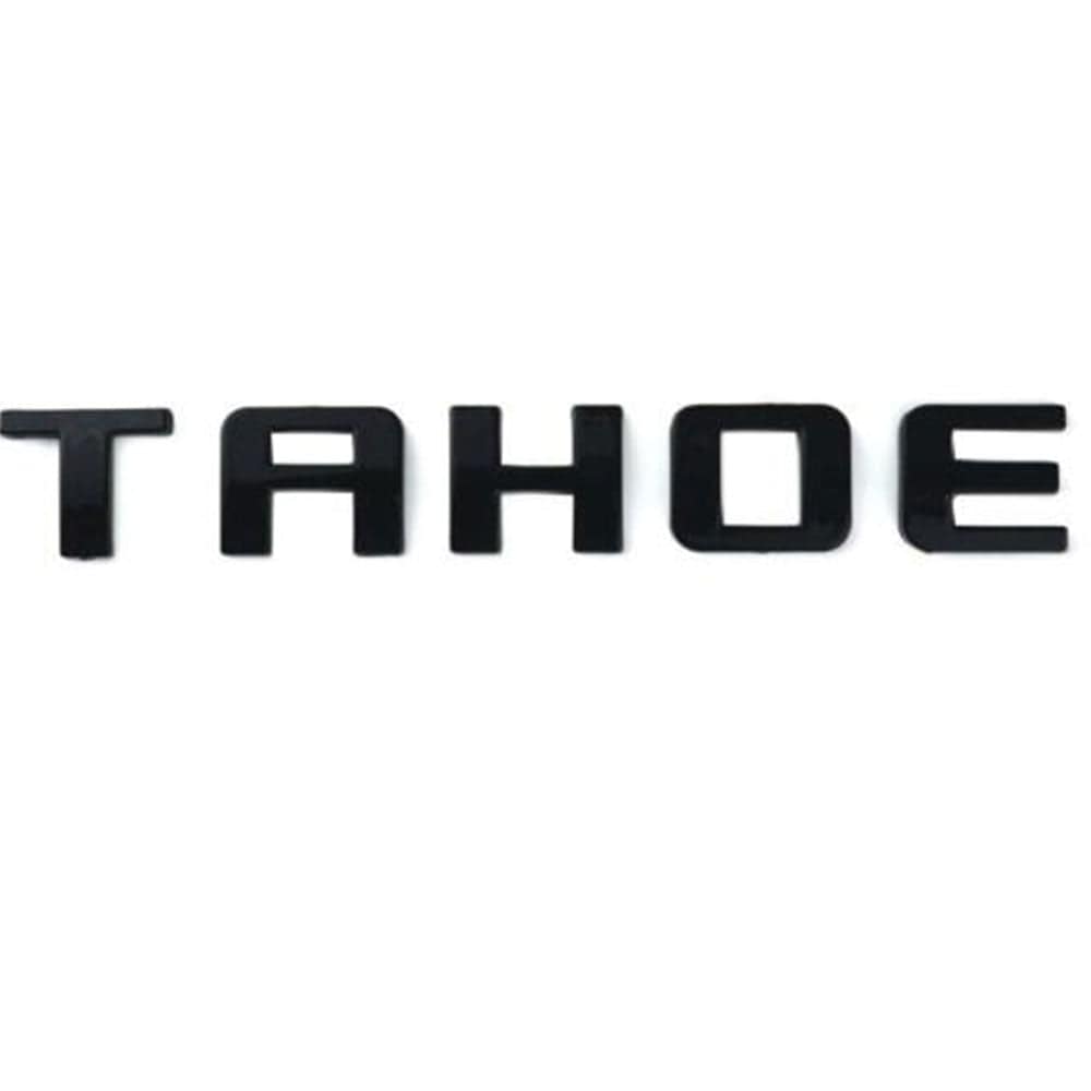 Chevrolet TAHOE Emblem Letter Matte Black 15825693 – AFA-Motors