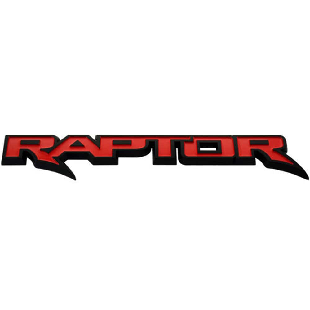 Ford Ranger Raptor Emblem Red BlackJB3Z9942528AA – AFA-Motors