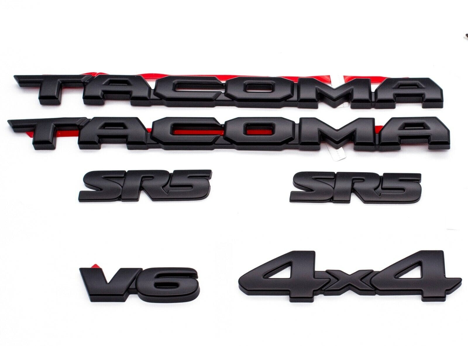 Toyota Tacoma Emblem kit - Tacoma SR5 V6 4X4 Emblem OVERLAY – AFA-Motors